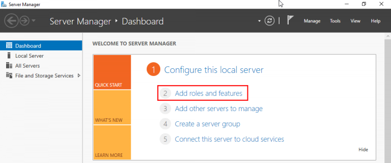 How To Install IIS In Windows Server 2016