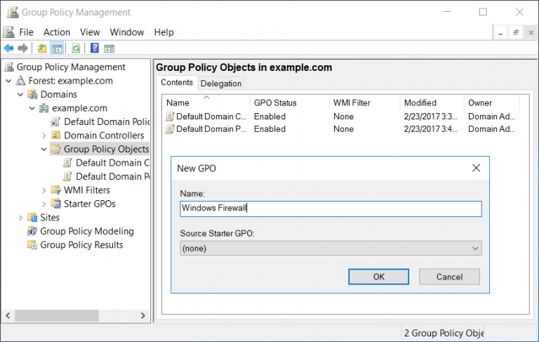 Configure Firewall Rules for Multiple Profiles Using Group Policy ...