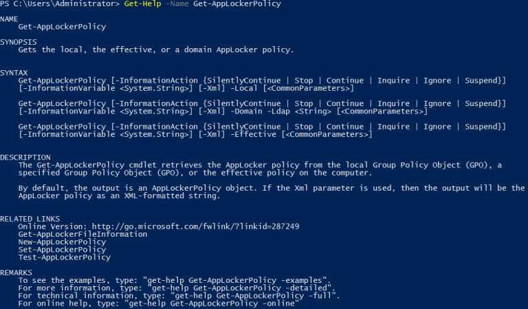 Implement AppLocker rules using Windows PowerShell - RootUsers