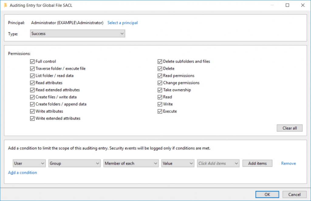 Create Expression-Based Audit Policies - RootUsers