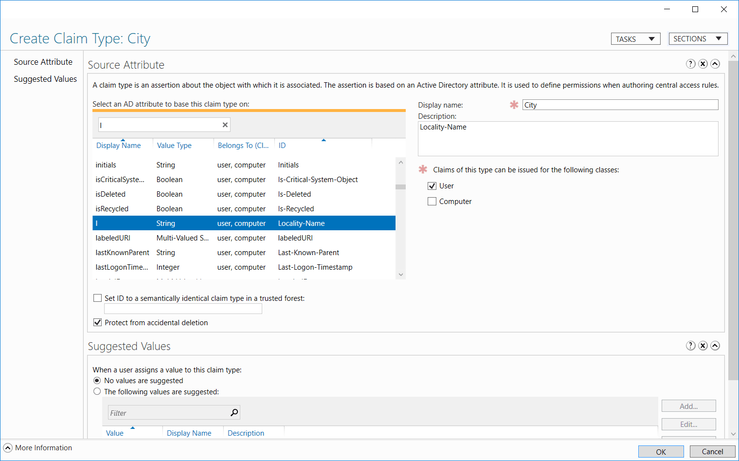 Configure User And Device Claim Types RootUsers Configure User And Device Claim Types RootUsers