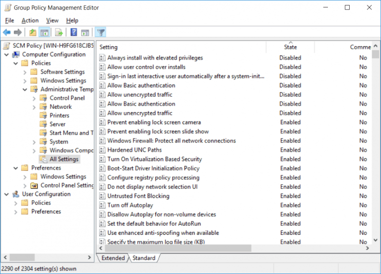 group-policy-management-editor - RootUsers