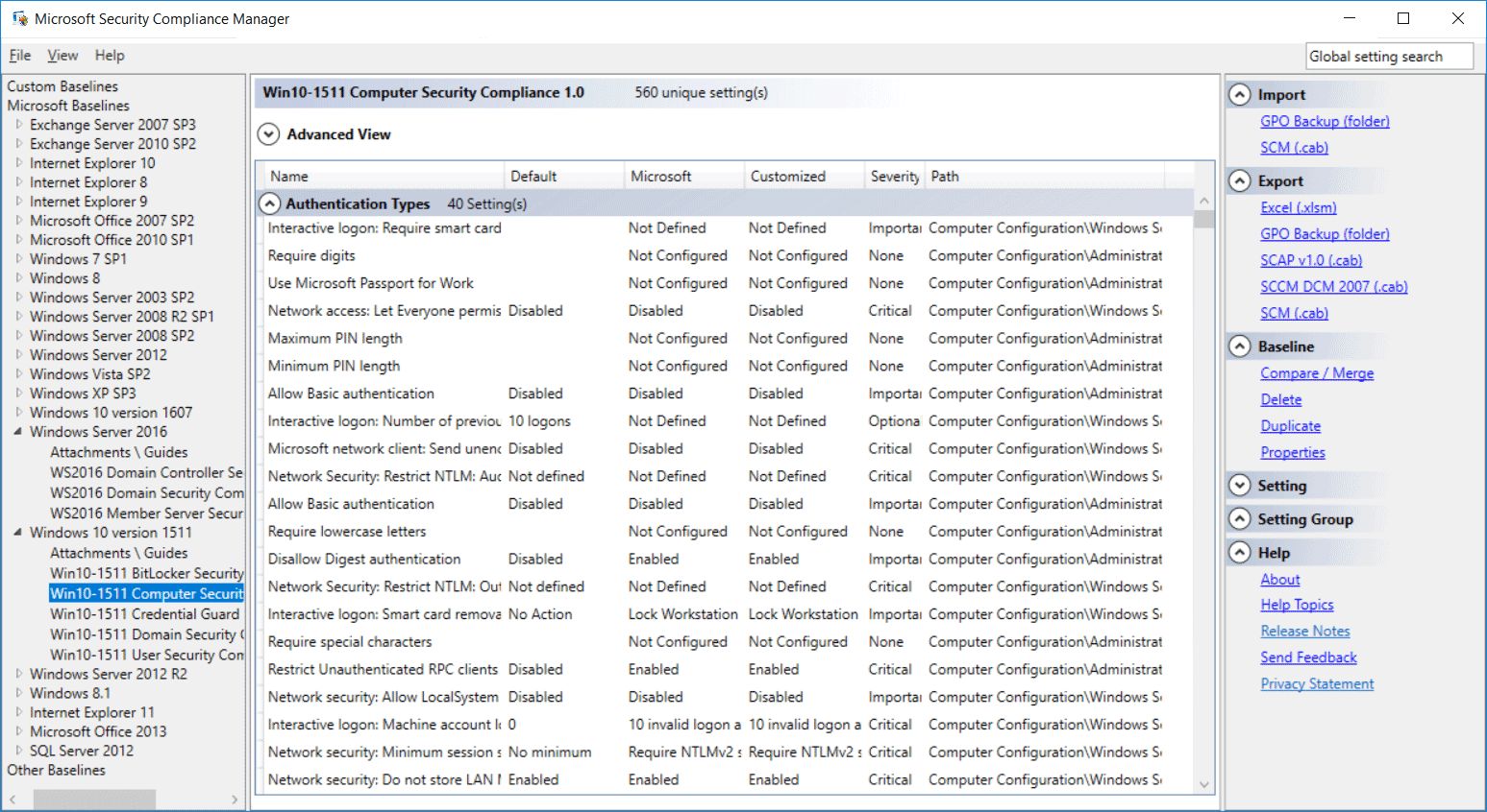 Create, View, and Import Security Baselines with Security Compliance ... Create, View, and Import Security Baselines with Security Compliance ...