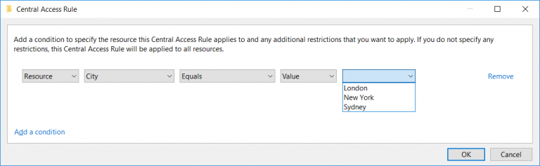 Create and Configure Central Access Rules and Policies - RootUsers