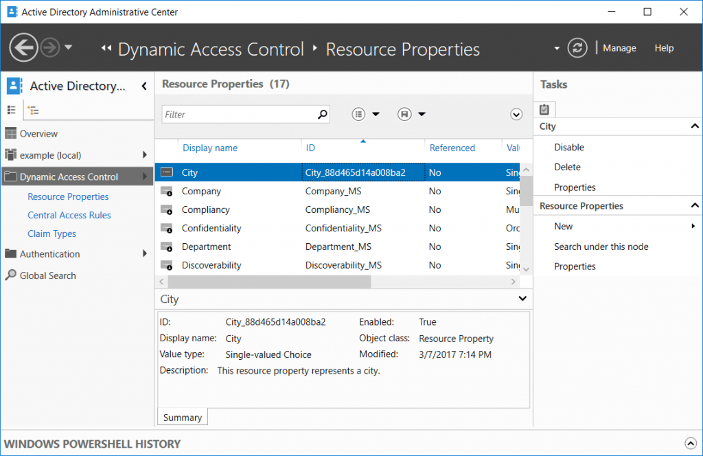 Create and Configure Resource Properties and Lists - RootUsers