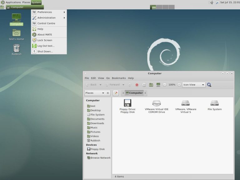 How To Install MATE GUI In Debian 9 Linux - RootUsers